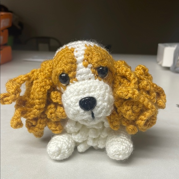 Hand Crafted | Accents | Handcrafted Crochet Cocker Spaniel Dog | Poshmark